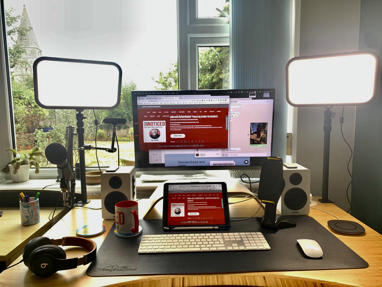 Get ready for being on the podcast mic with studio details and guidance ...